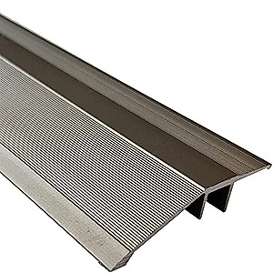 Floor Transition Strip Wood to Tile Aluminum Thresholds Reducer Sturdy Non-Slip Metal Divider Strip for Doorways Hardwood Floors (Color : G, Size : 4.5cm Wide)