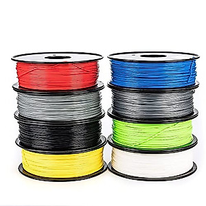 3D Printer Filament, Neatly Wound PLA Filament 1.75mm Dimensional Accuracy Fit Most FDM 3D Printers, Good Vacuum Packaging Consumables
