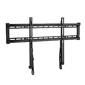 SANUS TV Wall Mount - Universal Low Profile Fixed TV Mount Bracket for 40" - 80" Flat Screen TVs - Features Slim 1” Profile, 3 Step Easy Install - UL Certified- Hardware Included - OLL15-B1