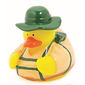 Fun Express Camping Rubber Ducks | Rubber Duckies | Girl Scout or Boy Scout | Summer Camp | Family Camping Trip | Camp Themed Birthday Party - Vacation Bible School Supplies/Decor