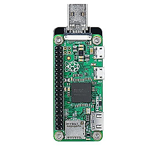 GeeekPi USB Dongle Expansion Board with Case for Raspberry Pi Zero/Zero W/Zero 2/Zero W 2, Both Front & Back Side Can Be Inserted