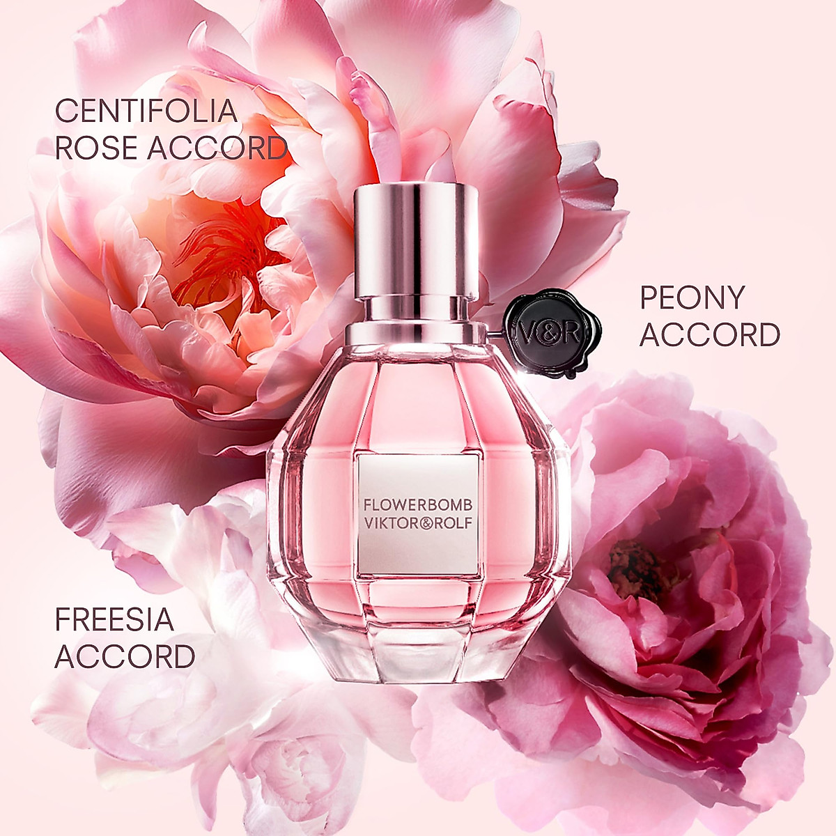 Viktor&Rolf - Flowerbomb Eau de Parfum - Women's Perfume - Floral & Woody - With Notes of Rose, Peony & Patchouli - 0.68 Fl Oz