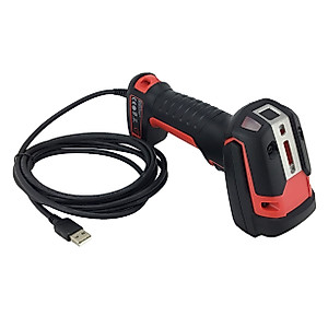 Honeywell Granit 1990i-XR (Extended Range) Ultra-Rugged Area-Imaging Barcode Scanner (1D, 2D and PDF), Includes Power Supply, RS232 Cable and USB Cable