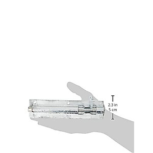 TIMCO Straight Tower Bolt - Hot Dipped Galvanised - 6" - Great for securing Flush Fitting Gates and shed Doors in a Closed Position, Adding Increased Security - One Bolt in a Pack.
