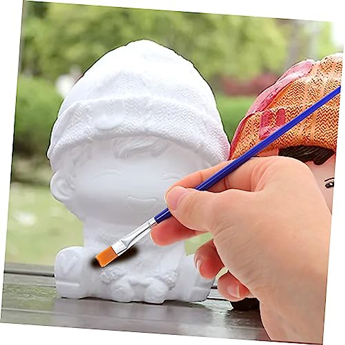 1 Set Figure Coloring Tool Miniature Paints Tools Watercolor Brush Set Oil Painting Micro Paint Brushes Paint Mixing Cups Painting Brush Figure Supply Figure Accessory