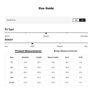 SOLY HUX Girl's Cartoon Letter Print Long Sleeve Pullover Top Sweatshirt Cartoon Graphic 11-12Y