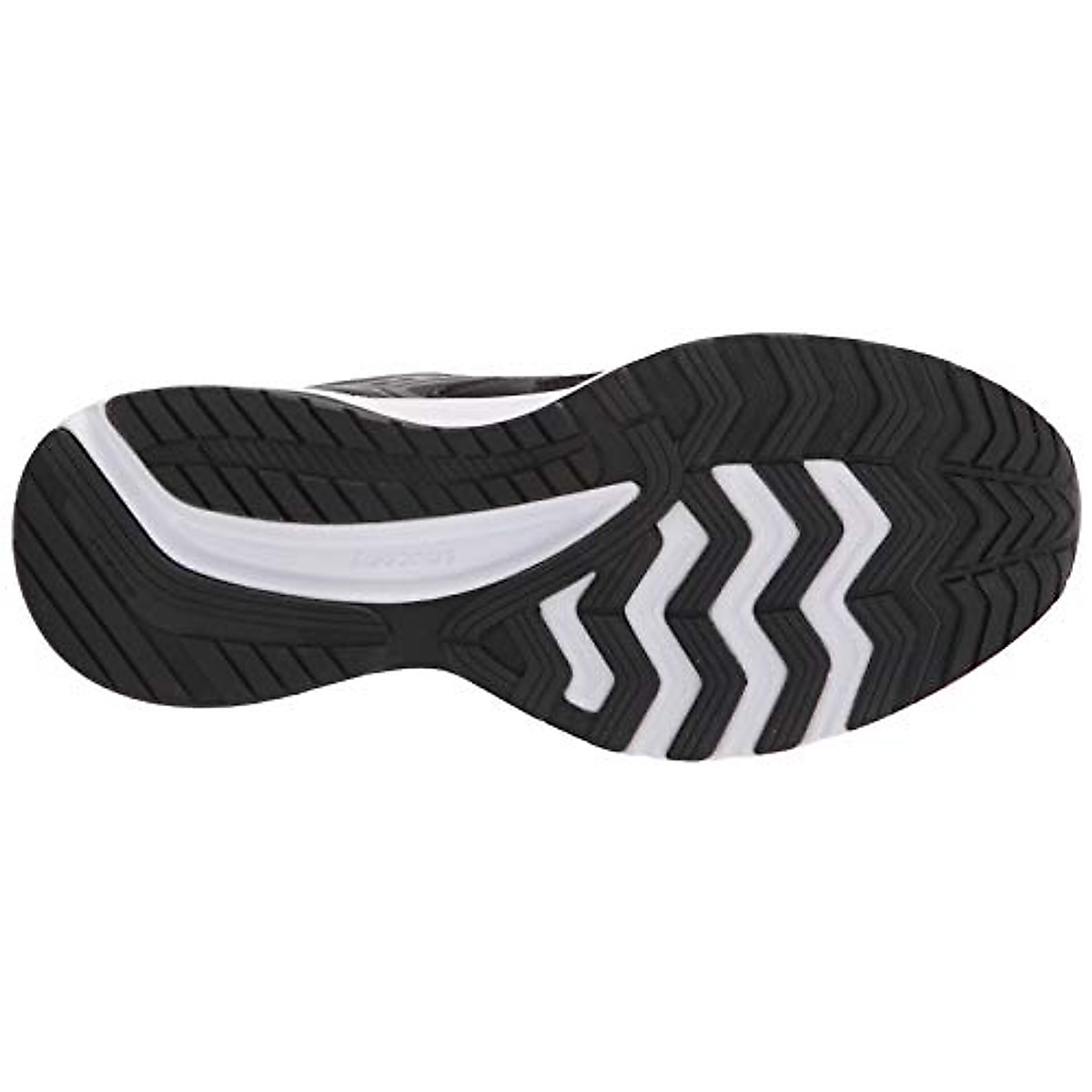 Saucony Men's Cohesion 14 Road Running Shoe, Black/White, 12