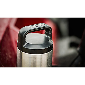 YETI Rambler 18 oz Bottle, Vacuum Insulated, Stainless Steel with TripleHaul Cap, Stainless