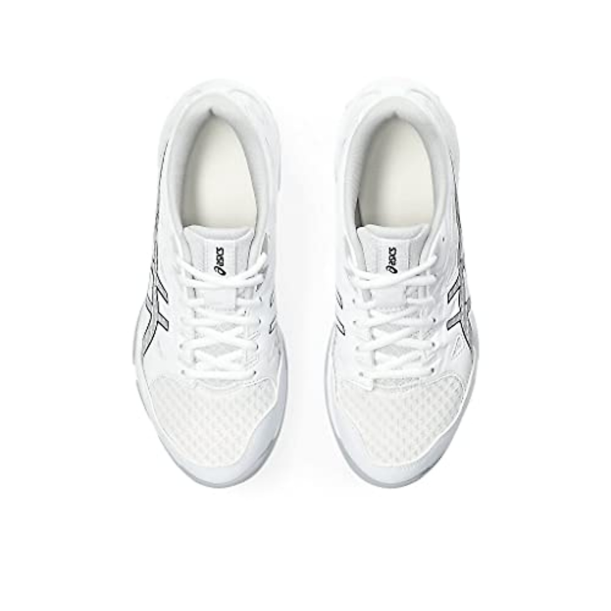 ASICS Women's Gel-Rocket 11 Volleyball Shoes, 8, White/Pure Silver