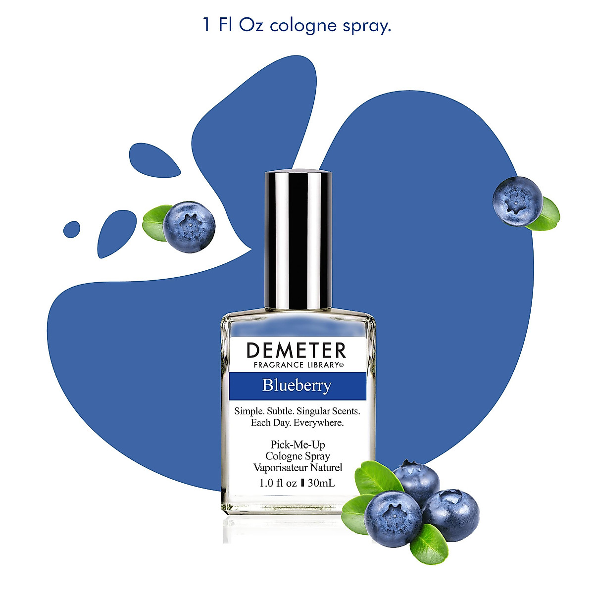 DEMETER Blueberry, 1 Oz Cologne Spray, Perfume for Women