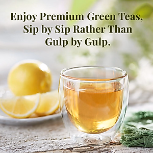 The Republic of Tea — Organic Turmeric Ginger Green Tea Tin, 50 Tea Bags, Naturally Caffeinated