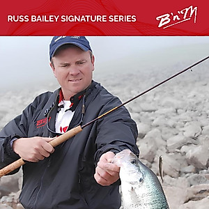 B'n'M Poles - Russ Bailey Signature Series Crappie Rod, 10.5 Foot (2 Sections)