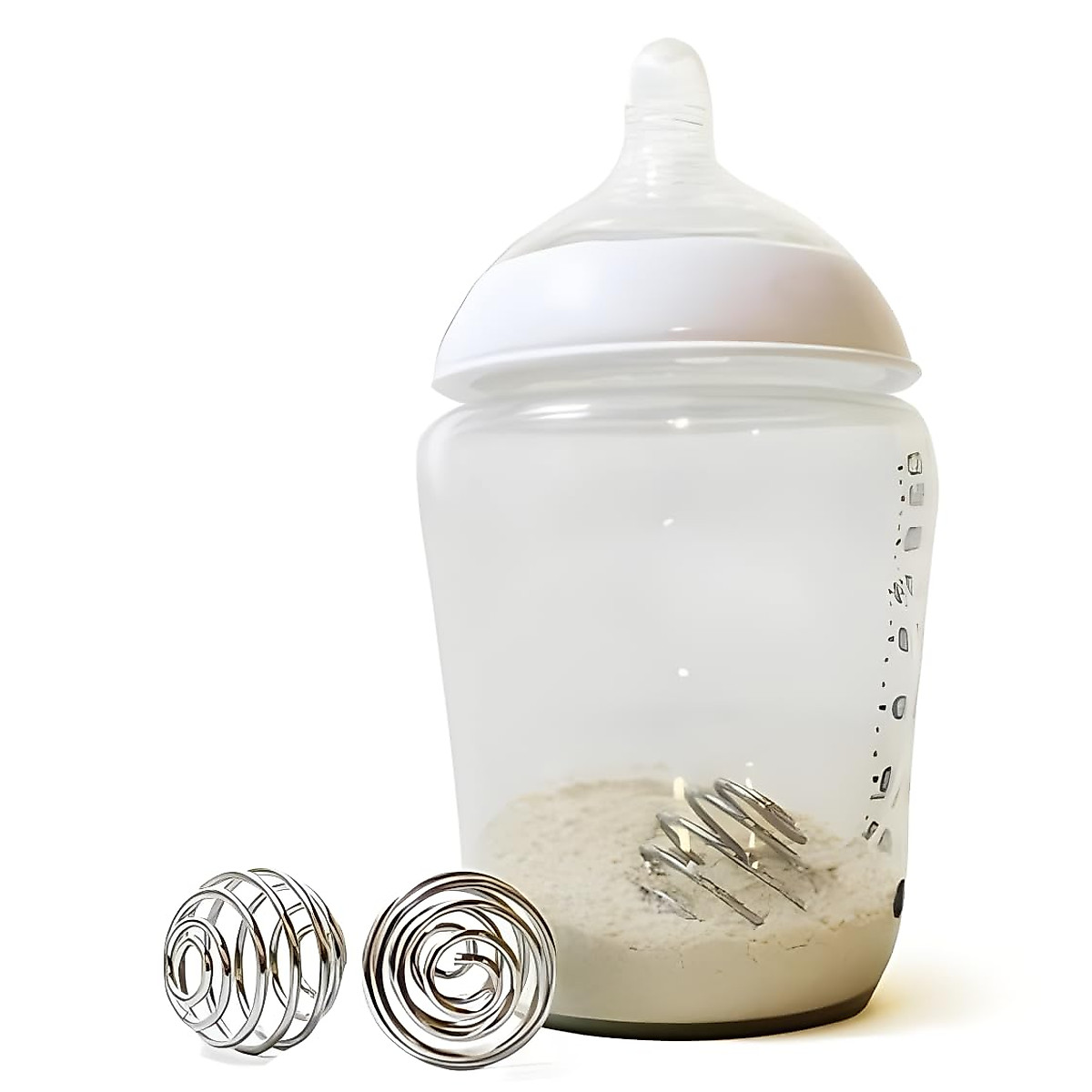 5-Pack Formula Mixers,Milkshake Protein Shaker Ball For Baby Formula Bottle,304 Stainless Steel Wire Mixer Mixing Ball For Small Shaker,Drinking Bottle Cup