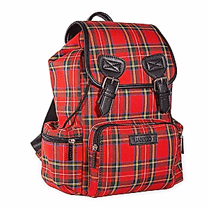Lost Queen Kenneth Tartan Backpack (Red)