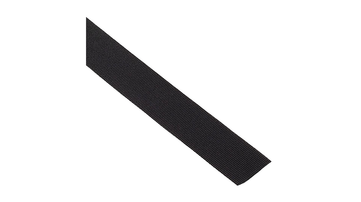 1" Black Nylon Binding Tape Type III Grosgrain - 100 Yd Roll for Milspec