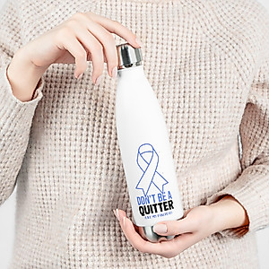 Novelty Don't Live A Quitter Like My Pancreas Fighters Fan Humorous Exocrine Gland Sickness Optimistic Person 20oz Insulated Bottle 20oz