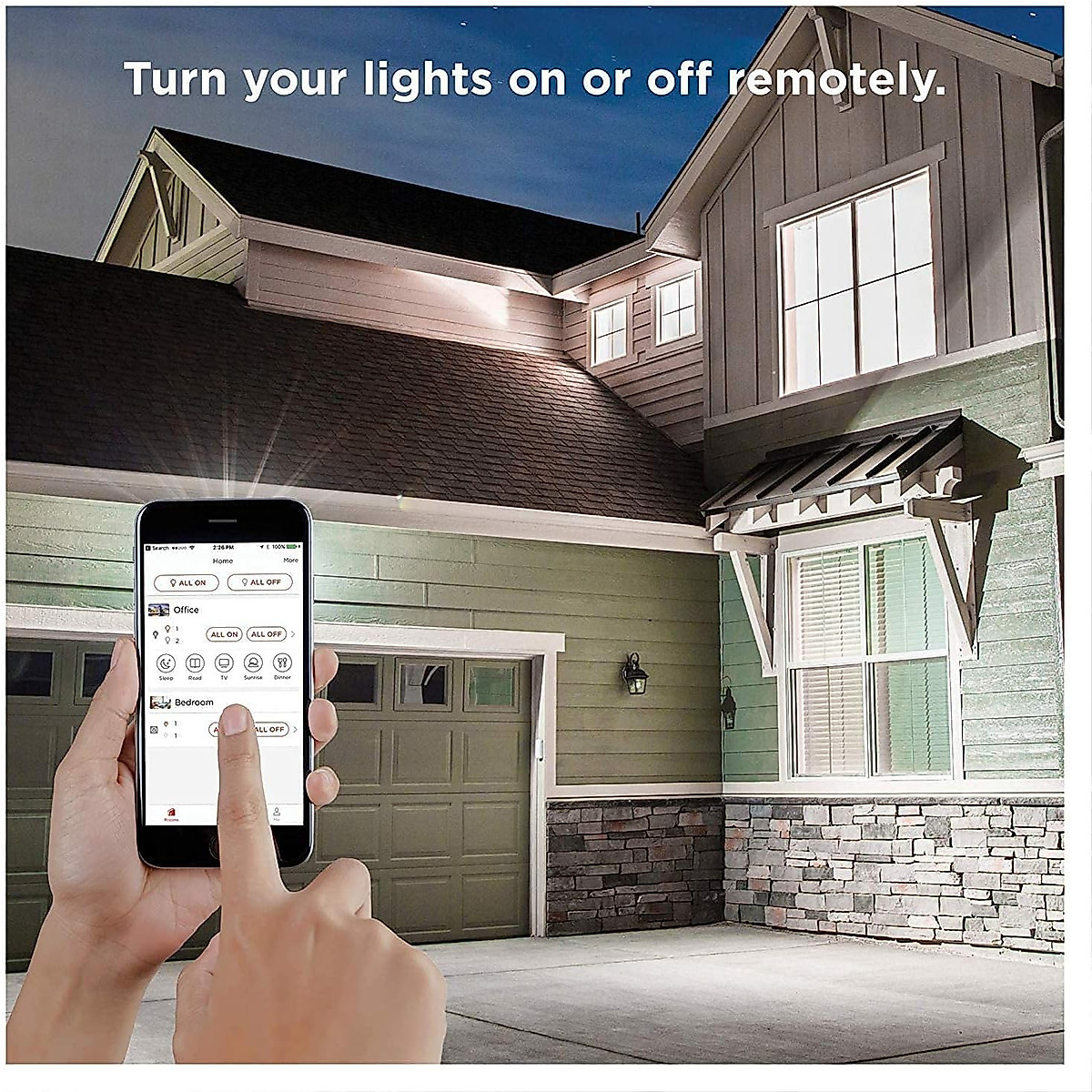 Sengled Alexa Light Bulb, WiFi Light Bulbs, Smart Light Bulbs, Smart Bulbs that Work with Alexa & Google Assistant, A19 Soft White (2700K) No Hub Required, 800LM 60W Equivalent High CRI>90, 4 Pack