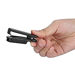 CLIP-14 Walkie Talkie Back Clip, Original Belt Clip for Yaesu VX-7R HX270 HX370 Light in Weight and Easy to Carry,Back Clip Accessories Bag