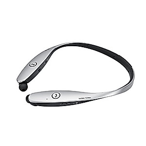 LG Electronics Tone INFINIM Bluetooth Stereo Retractable Headset HBS-900 Silver