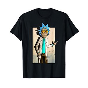 Rick and Morty Shirt Cool Rick of Ricklantis T-Shirt T-Shirt