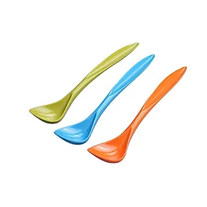 PetBonus 3-Pack Pet Food Can Spoon，Dog Cat Food Spoons, Long Handle Special Curved Design for Dog Cat Food Can Spoons