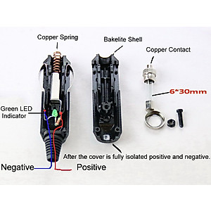 Carviya 12V 24V Heavy Duty 16AWG 0.5M 0.5 Meter 15A 20A Male Plug Cigarette Lighter Adapter Power Supply Cable For Car inverter,Air pump,electric cup (1.64ft) (3 Pack)