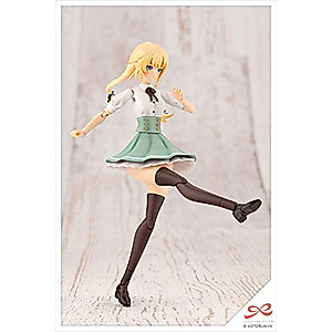 Kotobukiya Sousai Shojo Teien: Ritsuka Saeki (St. Iris Gakuen Girls' High School Summer Clothes Version) Plastic Model Kit, Multicolor (JK003)