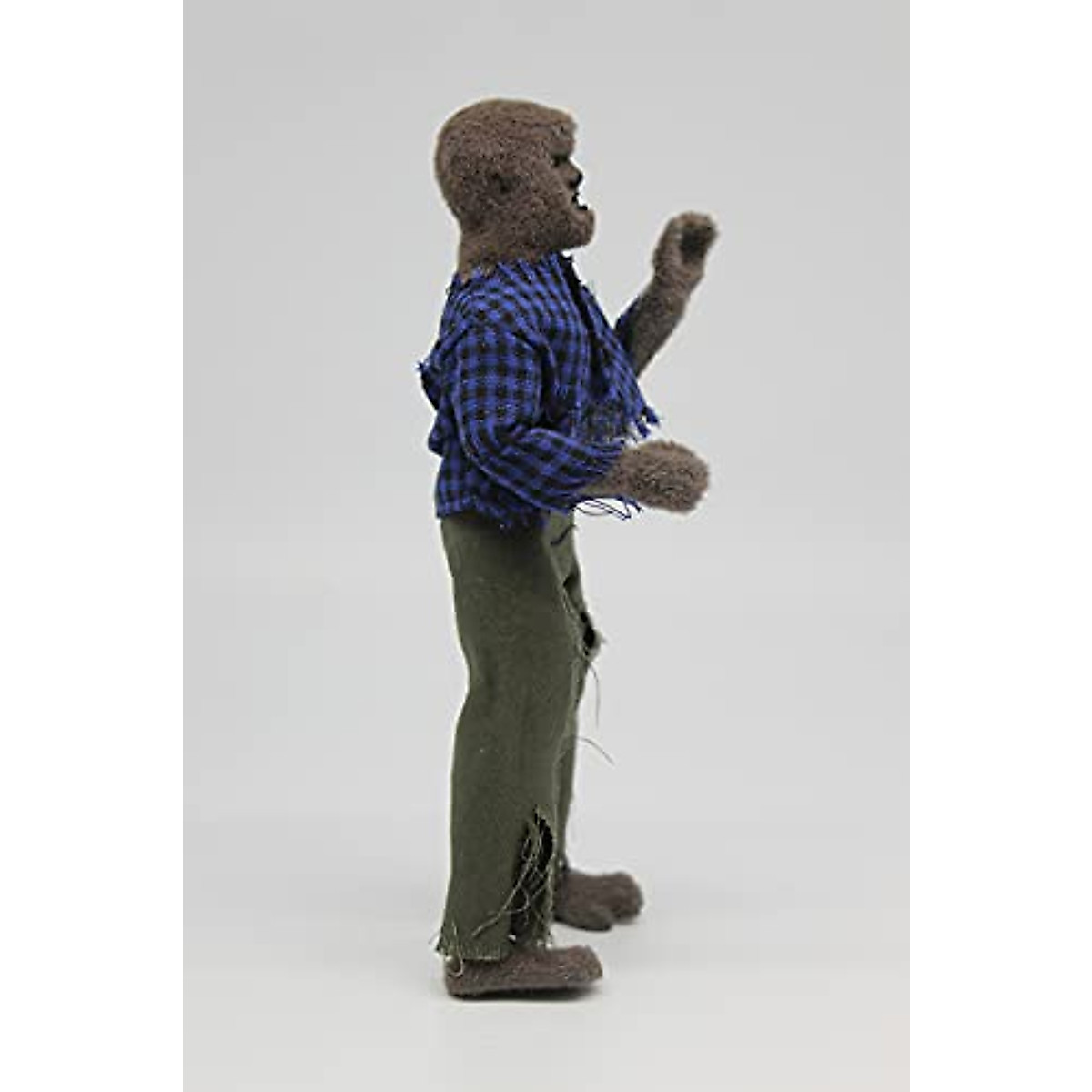 Mego Action Figures, 8” New Mego Werewolf - Full Body Flock (Limited Edition Collector’s Item)