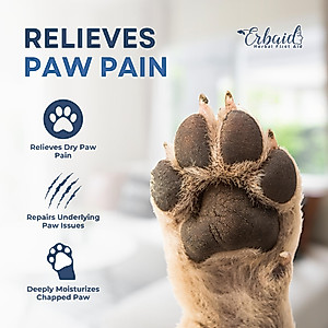 Dog Paw Pad Balm – Natural Pet Paw Balm Stick for Dry, Itchy, Cracked Irritated Skin – Paw Protector Moisturizes & Soothes Paws, Nose, Elbows – Lick Safe Itchy Skin Relief for Dogs, Cats, Made in USA