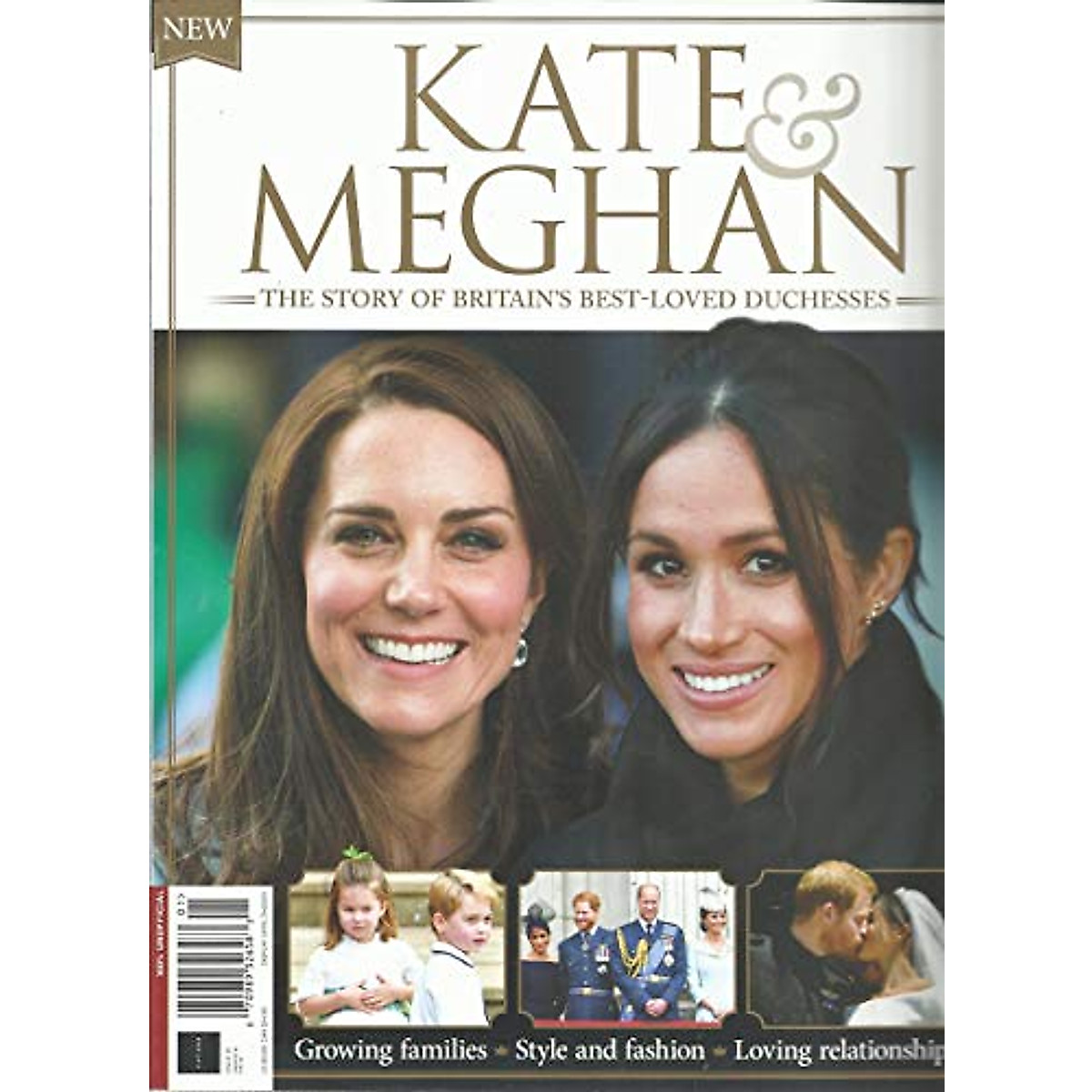 NEW KATE & MEGHAN MAGAZINE, THE STORY OF BRITAIN'S BEST LOVED DUCHESSES ISSUE, 2019 PRINTED IN UK ( PLEASE NOTE: ALL THESE MAGAZINES ARE PET & SMOKE FREE MAGAZINES. NO ADDRESS LABEL. (SINGLE ISSUE MAGAZINE)