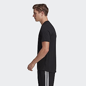 adidas mens FR Tee Black/White X-Large