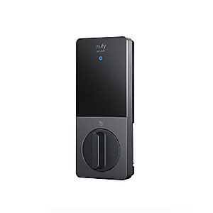 eufy Security Retrofit Smart Lock E110+Wireless Keypad, Keyless Entry Door Lock Replacement, Built-in Wi-Fi, Remote Control, in-App History and Scheduled Access, Fits Your Existing Deadbolt, IP65