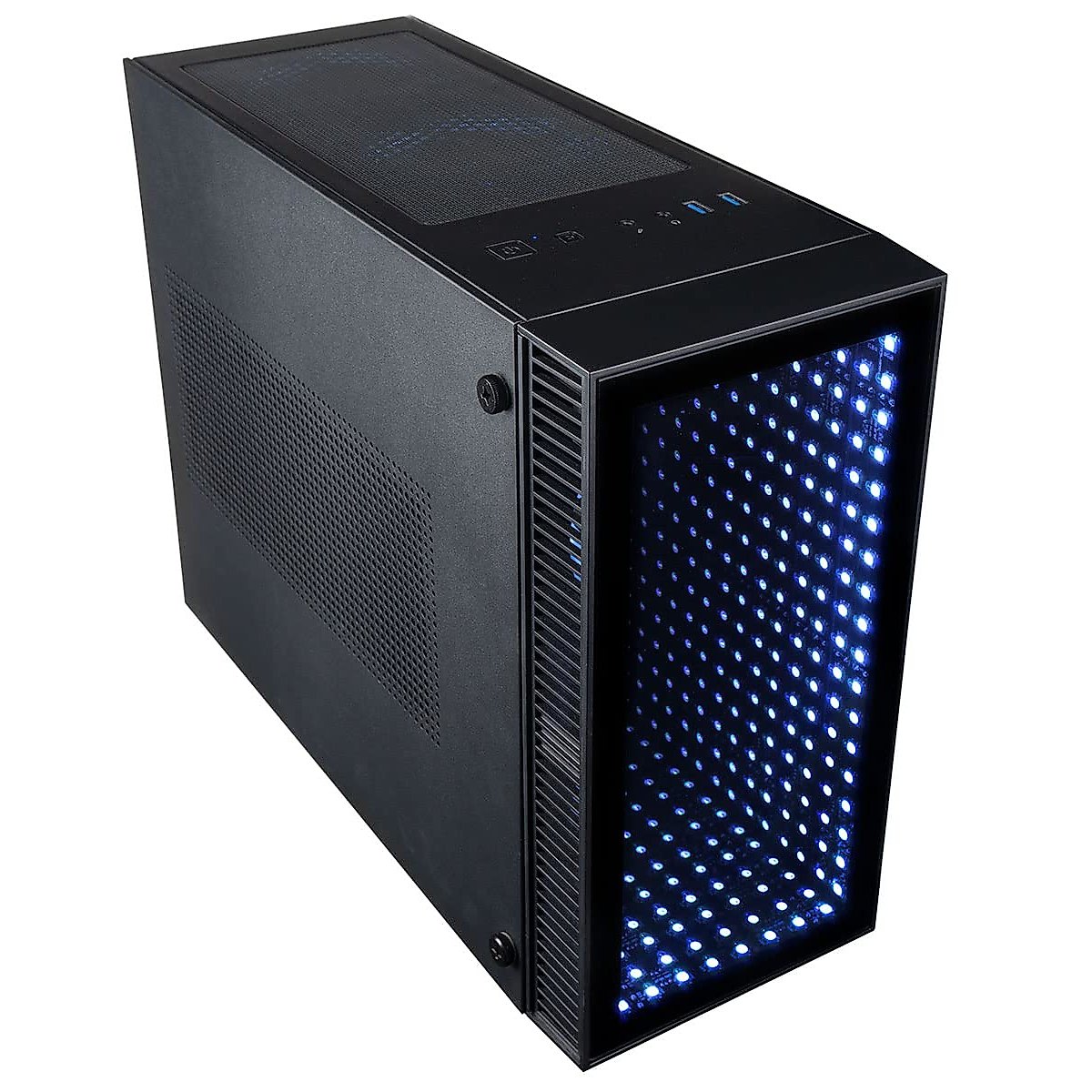 Empowered PC Continuum Mini Gaming Desktop - Intel Arc A750 (> RTX 3060), Intel 20-Core i7-14700KF (~ i9-13900K), 32GB DDR5 RAM, 1TB NVMe, WiFi 6, Windows 11 - Tiny Liquid Cooled RGB Gamer Computer