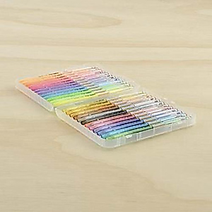 KaiserColour Gel Pens 24/Pkg, Pastel & Glitter; 12ea