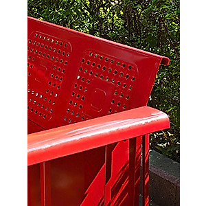 Crosley Furniture Bates Sofa Glider - Red