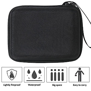 khanka Hard Travel Case Replacement for FujiFilm Instax Square Link Smartphone Printer, Case Only (Black)