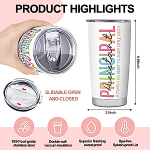 lpmisake Assistant Principal Gifts, Assistant Principal Gifts for Women, Assistant principal Appreciation gifts, New Assistant Principal Gift Thanksgiving, 20oz Assistant Principal Tumbler