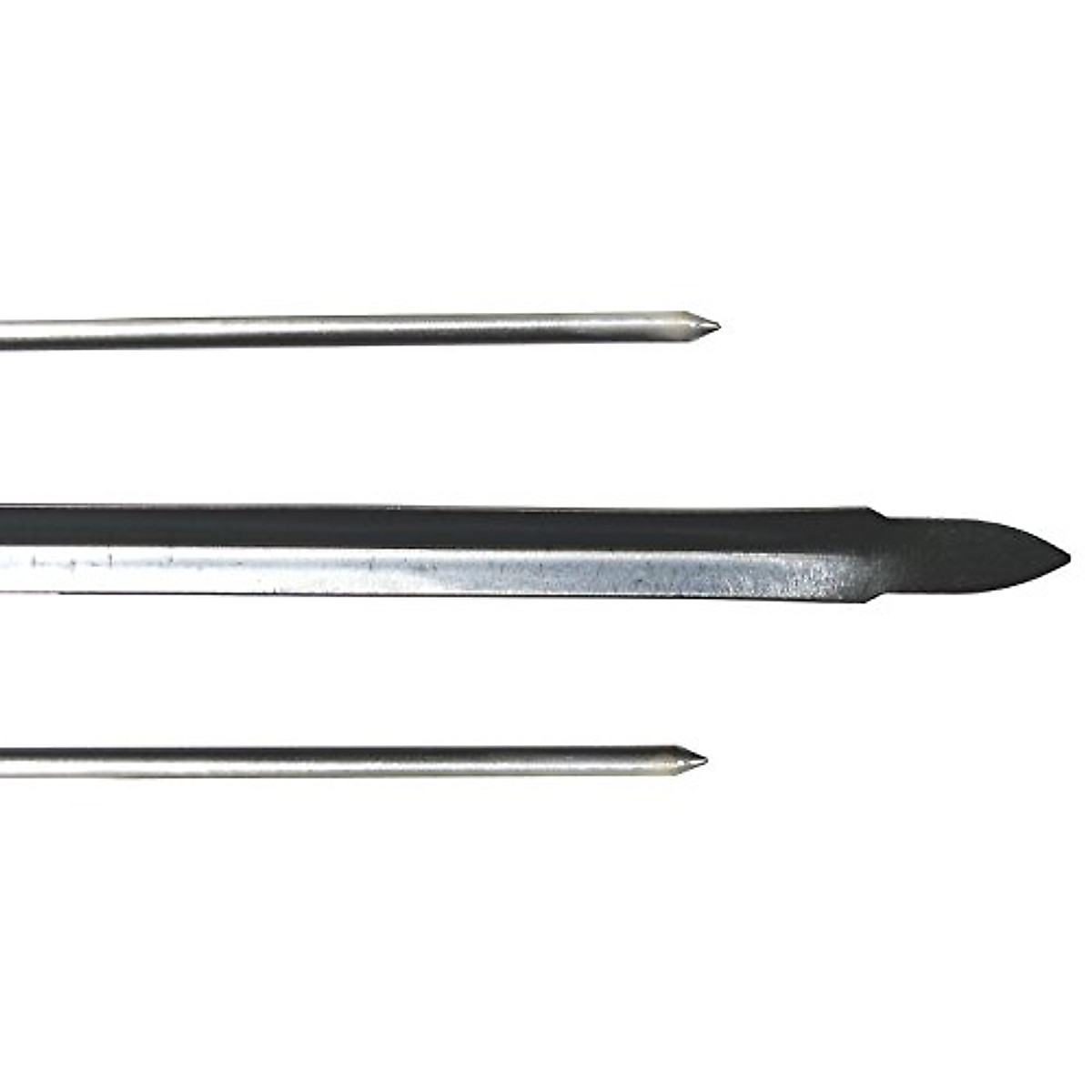 Triple Skewer - Set of 2 Brazilian Skewers for BBQ 28" - Professional Grade