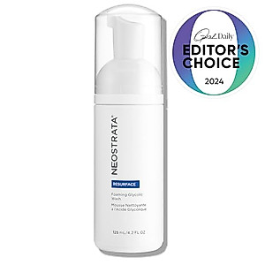 NEOSTRATA Foaming Glycolic Face Wash High Strength AHA Cleanser Soap-free, 4.2 fl. oz.