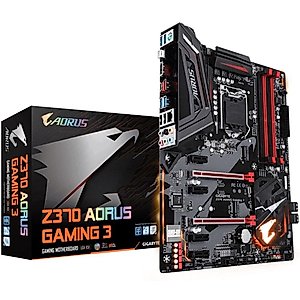 Gigabyte Z370 AORUS Gaming 3 Intel LGA1151/ATX/2xM.2/Front USB 3.1/RGB Fusion/Fan Stop/CrossFire Motherboards