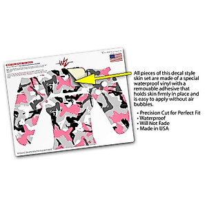 WraptorSkinz Skin Wrap compatible with Sony PS5 DualSense Controller Sexy Girl Silhouette Camo Pink (CONTROLLER NOT INCLUDED)