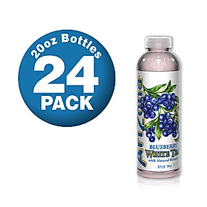 AriZona Premium Brewed Blueberry White, 20 Fl Oz, Pack of 24