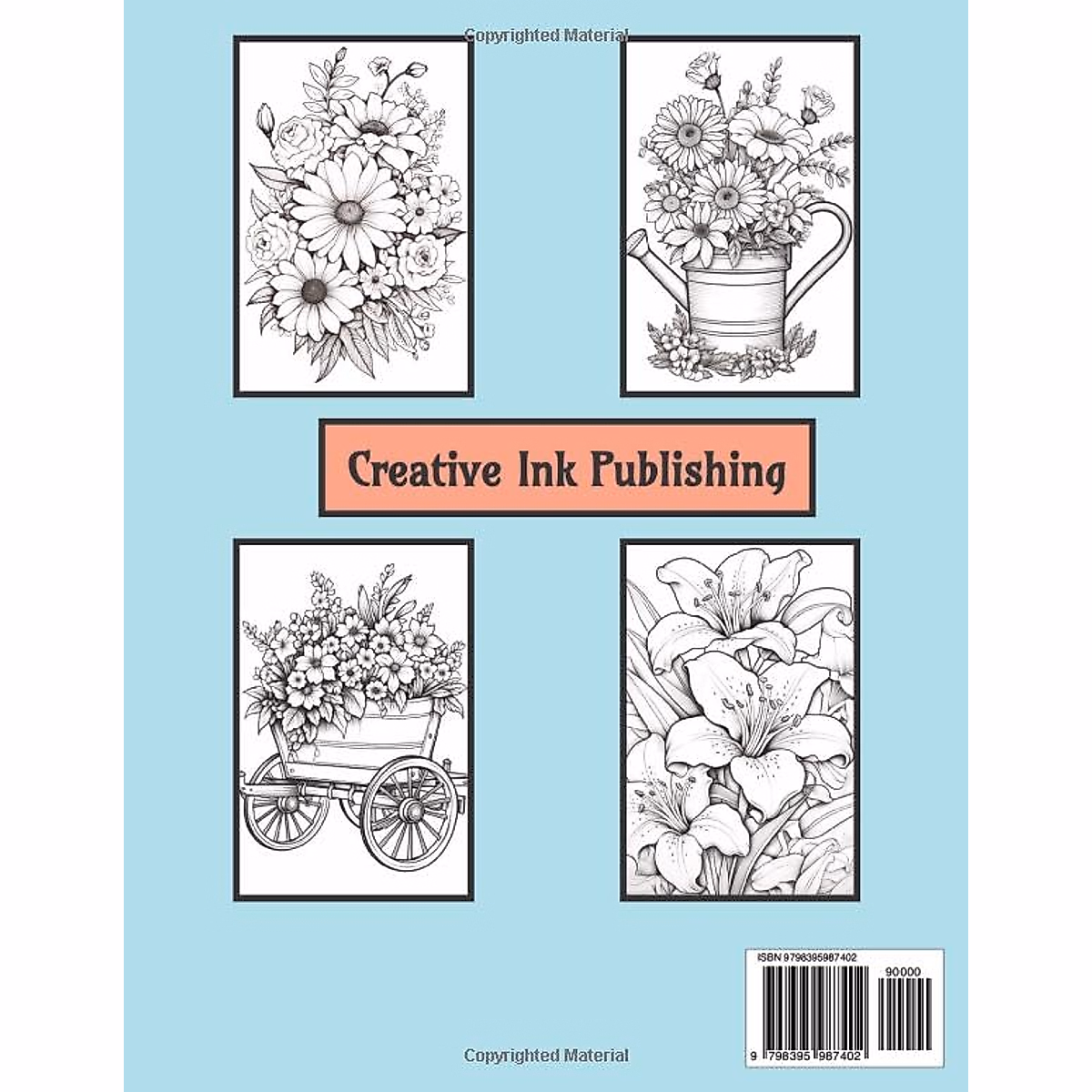 Tea in the Garden: A coloring book to help restore peace in your life