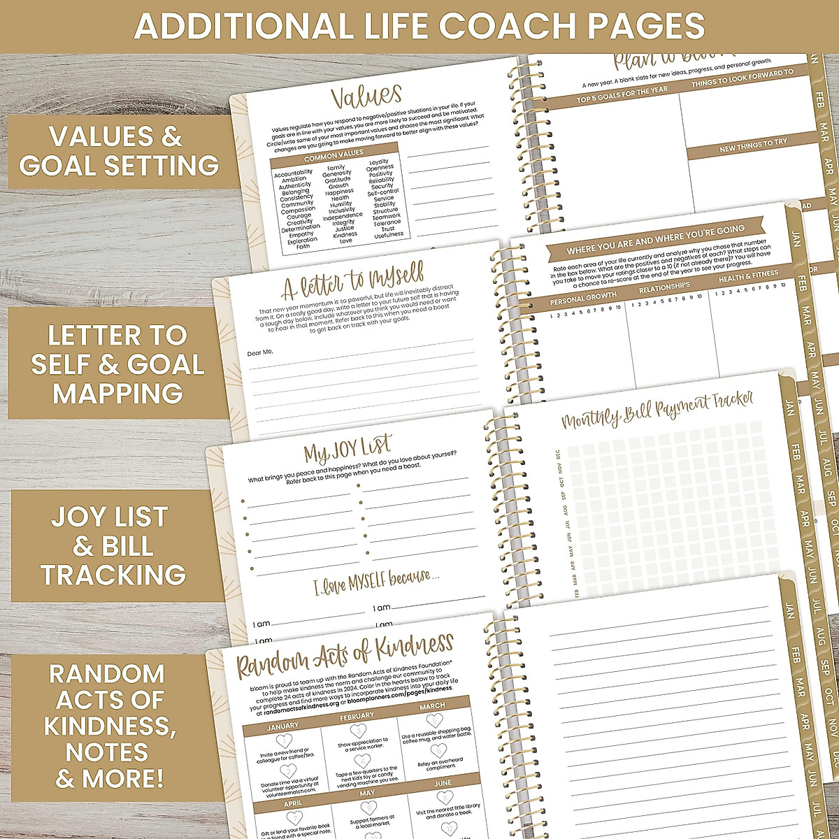 bloom daily planners 2024 Pocket Planner - 4” x 6” - (January 2024 - December 2024) - MINI Weekly/Monthly Agenda Organizer & Calendar Book - Cleerely Stated