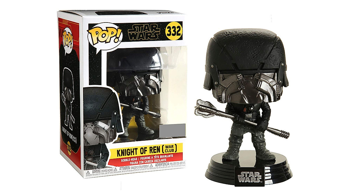 Funko Pop! Star Wars - Knight of Ren with War Club Exclusive Vinyl ...