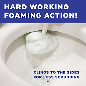 Don Aslett Safety Foam Toilet Bowl Cleaner (32 Oz Bottle, Pack of 2) Acidic Detergent and Deodorizer | Cleans Hard Water and Mineral Stains in Porcelain Toilets