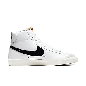 Nike Women's Basketball Shoe, White/Black, Women 8.5 US