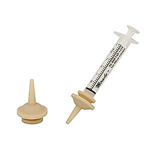 THE MIRACLE NIPPLE for Pets, Original Pkg/2 with Miracle Brand Oring Syringe