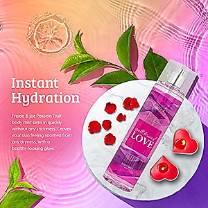 Body Spray For Women, Womens Perfume Fragrance Body Mist And Sprays, Women's Romantic Luxury Scented Holiday Gifts and Birthday Presents, 8 oz Fine Mist Spray Bottle (Spell Bound Love)