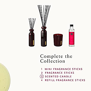 RITUALS Ayurveda Rebalancing Home Decor Scented Candle - Aromatherapy Candle with Indian Rose & Sweet Almond Oil - 10.2 Oz